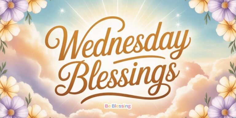80+ Best Wednesday Blessings to Brighten Your Midweek